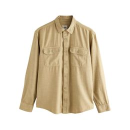 next Button Up Shirt male Brown size S