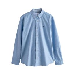 next Button Up Shirt male Blue size XXXL