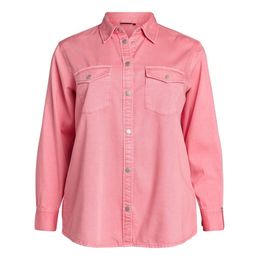 ZIZZI Hemd 'Cadami' Damen Gr&ouml;&szlig;e XL/XXL rosa