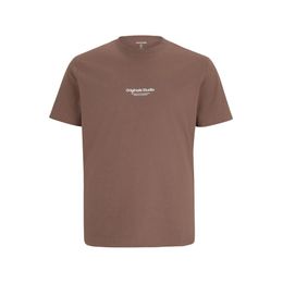 Jack & Jones Plus Jack & Jones Plus Shirt 'JORVesterbro' male Brown size 7XL