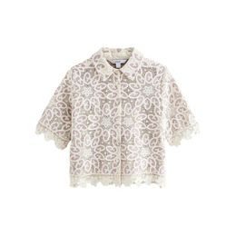 next Bluse Damen Gr&ouml;&szlig;e S puder / naturwei&szlig;