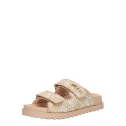 Guess Pantolette 'FADELIZZ' Damen Größe 41 camel / chamois / weiß