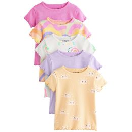 next Shirt girl Purple, Orange, Pink, White size 12-18 mths