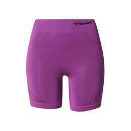 Hummel Workout Pants female Purple size XS