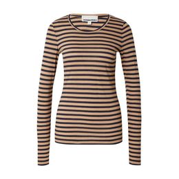 armedangels Shirt 'Enriccaa' Damen Größe L brokat / schwarz
