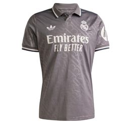 adidas Performance Trikot 'Real Madrid 24/25' Herren Gr&ouml;&szlig;e XL grau / wei&szlig;
