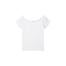 Tom Tailor Denim T-Shirt Damen Größe XXL weiß
