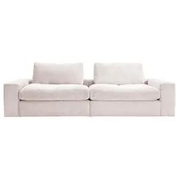 Big-Sofa Alina "Sandy", grau (hellgrau gct 9), B:266cm T:123cm, Cord GCT (92% Polyester, 8% Nylon), Sofas, 266 cm breit und 123 cm tief, in modernem Cordstoff