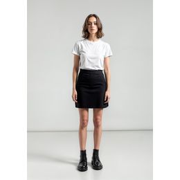 Minirock Melrose, Damen, Gr. 34, schwarz, Web, Obermaterial: 63% Polyester, 34% Viskose, 3% Elasthan. Futter: 100% Polyester, unifarben, feminin, figurumspielend mini, Röcke