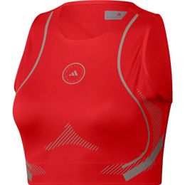 Adidas Asmc Tpa Funktionstop Damen - rot - Gr. XS - Polyester/Elastan
