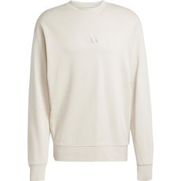 Adidas All Szn Sweatshirt Herren - grau - Gr. XXL - Baumwolle