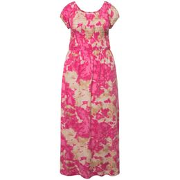 Angel of Style Kleid Damen Größe 50 beige / pink Winterkleid