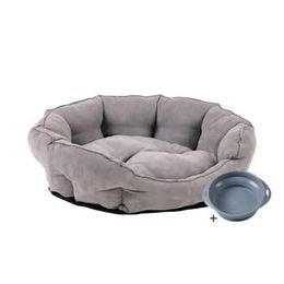 Rohrschneider &reg; Hundebett, Katzenkorb mit Gratis-Wassernapf