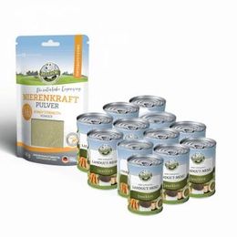 Bellfor Sparset Nr. 10 - Landgut-Men&uuml; 2x 6x400g + Nierenkraft Pulver 80g