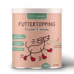Hunderunde Futtertopping - Knochen & Gelenke - Beweglichkeit, Gelenkgesundheit, starke Knochen, nat&uuml;rliche Zutaten 250 g