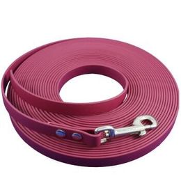 bio-leine ab 35 kg Biothane Schleppleine bordeaux 5 m