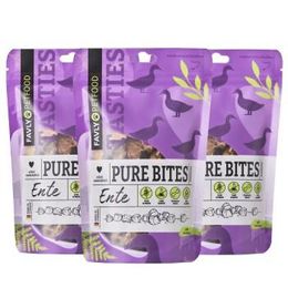 FAVLY Petfood PURE Bites Ente 360 g