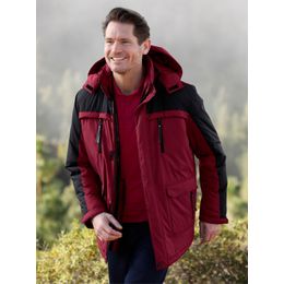 Catamaran Herren Funktionsjacke, dunkelrot-schwarz, Gr&ouml;&szlig;e 50