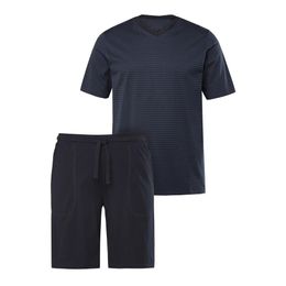 JP1880 Short Pajamas male Blue size 4XL
