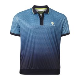 CHARLES COLBY Performance Shirt ' Earl Briccs ' male Blue size 5XL
