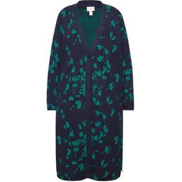 Ulla Popken Knit Cardigan female Blue size 58-60