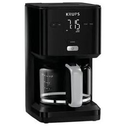 Krups Filterkaffeemaschine "KM6008 Smart'n Light", schwarz, 1,25 l, 15 Tasse(n), Kaffeemaschinen, 24-Std-Timer, automatische Abschaltung nach 30 Minuten