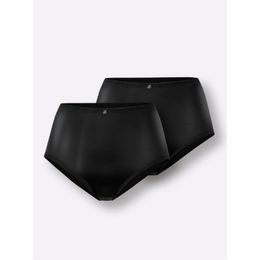 WITT Damen H&uuml;ftslip, schwarz, Gr&ouml;&szlig;e 36/38