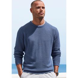 John Devin Herren Strickpullover, blau, Gr&ouml;&szlig;e S (44/46)