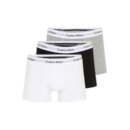 Calvin Klein Underwear Boxershorts Herren Größe M hellgrau / schwarz / weiß