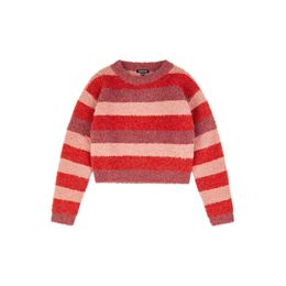 STACCATO Pullover M&auml;dchen Gr&ouml;&szlig;e 140 puder / rot / rotmeliert