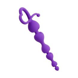 EIS Herz-Analkette aus Silikon, 18 cm