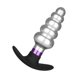 EIS Edelstahl-Analplug mit Silikonbasis, 10,5 cm