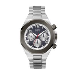 Guess Uhr 'Empire' Herren Gr&ouml;&szlig;e One Size navy / grau / silber