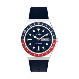 Timex Analoguhr 'Q Timex' Herren Gr&ouml;&szlig;e One Size navy / rot / silber