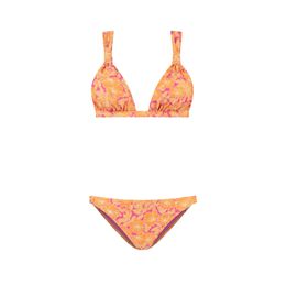 Shiwi Bikini Damen Gr&ouml;&szlig;e L orange / pink / wei&szlig;