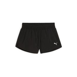 Puma Sportshorts 'Tad Essential 3' Damen Gr&ouml;&szlig;e L schwarz / wei&szlig;