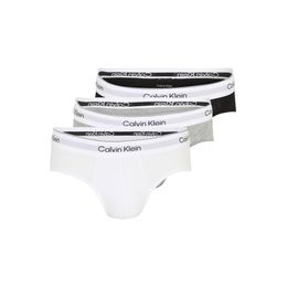 Calvin Klein Underwear Slip Herren Gr&ouml;&szlig;e XXL graumeliert / schwarz / offwhite