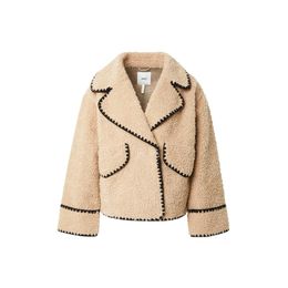 OBJECT Between-Season Jacket 'OBJShiren' female size L Beige / Black