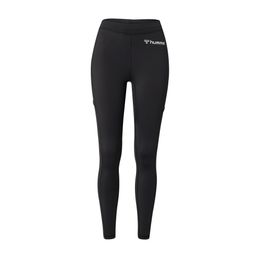 Hummel Sporthose 'RUN' Damen Gr&ouml;&szlig;e M hellgrau / schwarz