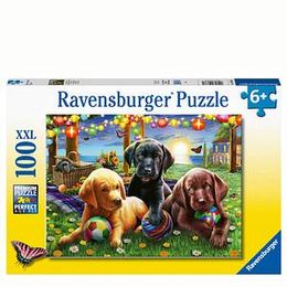 Ravensburger XXL Hunde Picknick Puzzle, 100 Teile