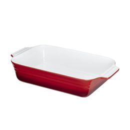 KHG Auflaufform ¦ rot ¦ Steinzeug/Steingut ¦ Maße (cm): B: 23 H: 8 » Höffner