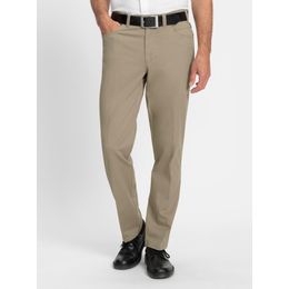 Brühl 5-Pocket-Hose BRÜHL, Herren, Gr. 24, Unterbauchgrößen, braun (schlamm), 98% Baumwolle, 2% Elasthan, unifarben, lang, Hosen