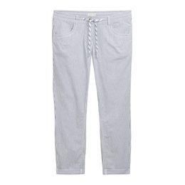 Tom Tailor Hose Damen Größe 36 dunkelblau / weiß