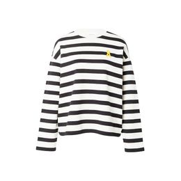 armedangels Shirt 'Frankaa' Damen Gr&ouml;&szlig;e L gelb / schwarz / wei&szlig;