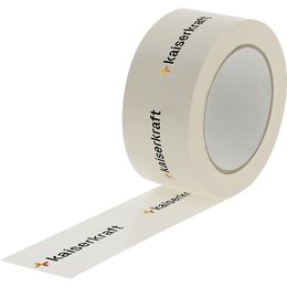 PET-Paketband, individuell bedruckt, VE 36 Rollen, Druck 3-farbig, wei&szlig;, ab 6 VE kaiserkraft