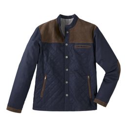 Leinen-Country-Jacke , 54 - Navy, Herren, aus Leinen