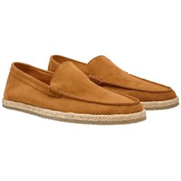 PROFESSION: BOTTIER Profession Bottier Espadrille-Mokassin, 45 - Cognac, Herren, aus Leder