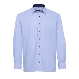 Eterna Hemd Herren Gr&ouml;&szlig;e M/L blau / wei&szlig;