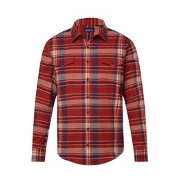 John F. Gee Button Up Shirt male Red size 5XL