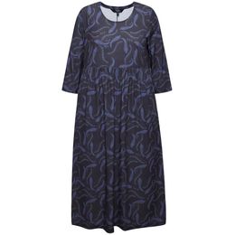 Ulla Popken Dress female Blue size 42-44